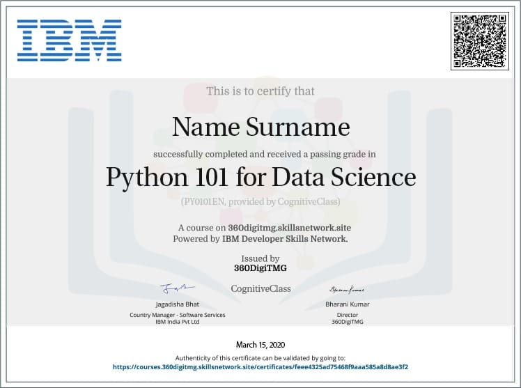 Data Science & Artificial Intelligence Training - 360DigiTMG