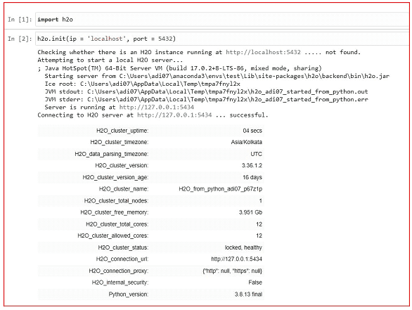 H2O : A New Experience in AutoML -360DigiTMG